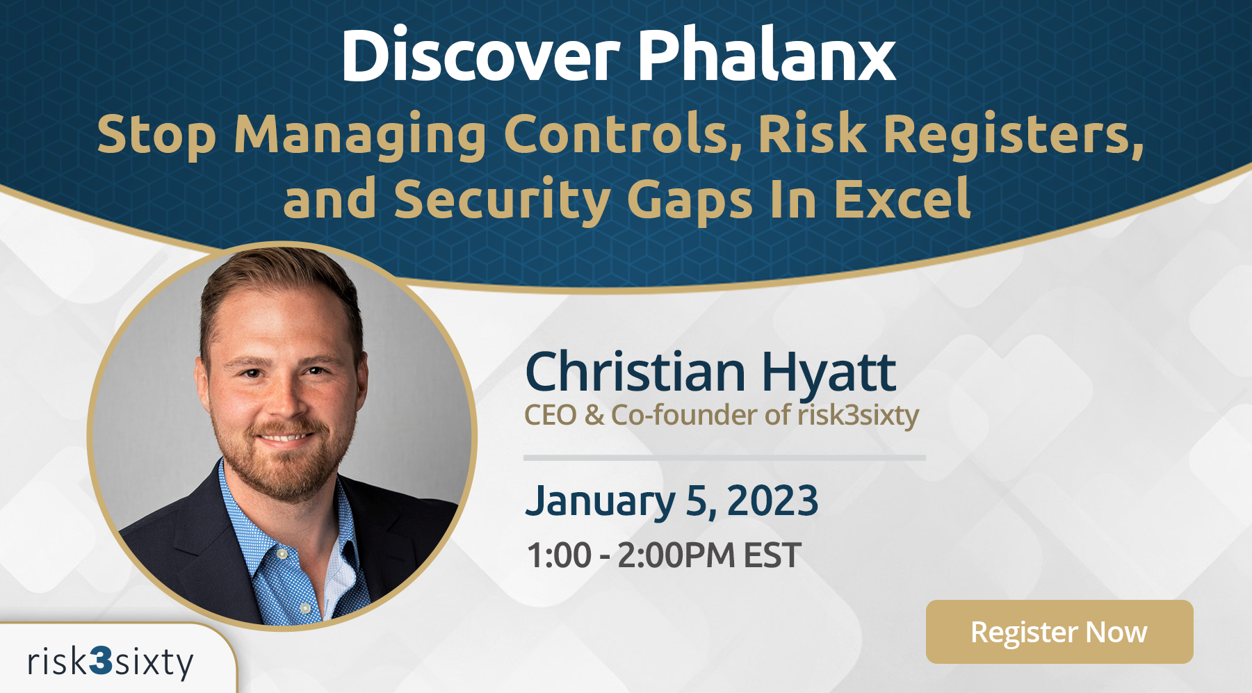 Webinar Sign Up: Phalanx GRC: Stop Managing Controls, Risk Registers and Security Gaps In Excel
